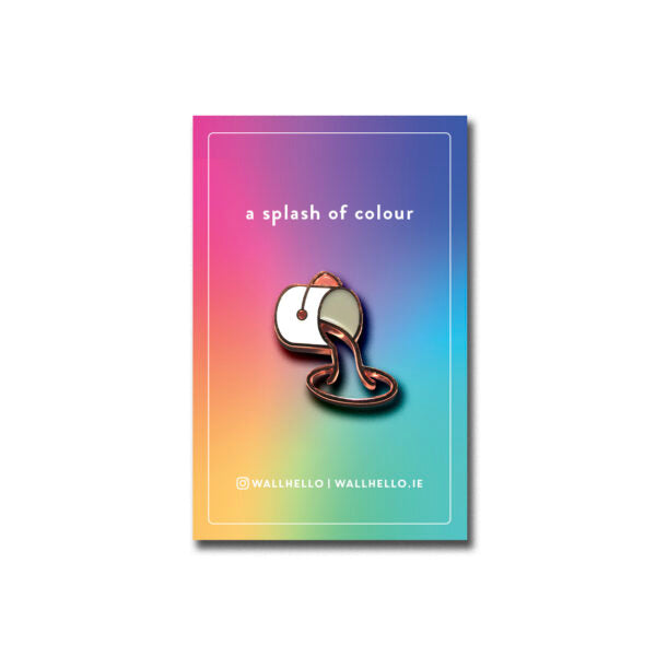 A Splash of Colour pin badge – IMMA Shop